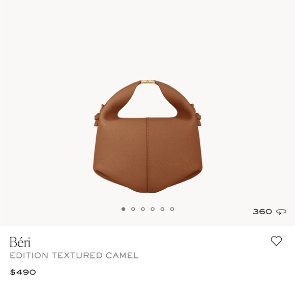 Polene | Bags | Polene Brown Crossbody Bag With Geometric Design | Poshmark